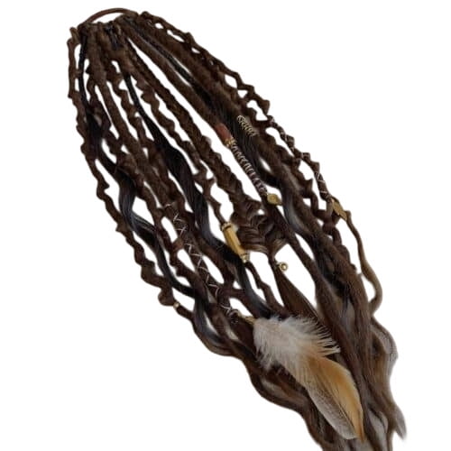 DAMAI Elastic Dread Ponytail Salty Soul, Salty Soul Bohemian Ponytail ...