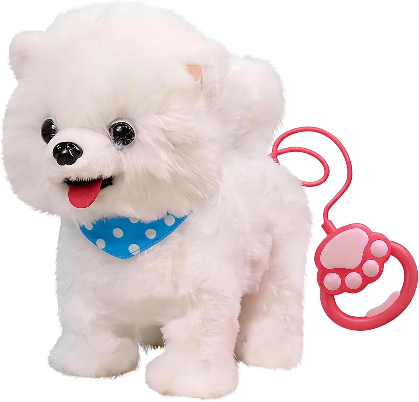 DAMAI Electronic Interactive Plush Dog Toy, Wuffy Robot Dog with Touch ...