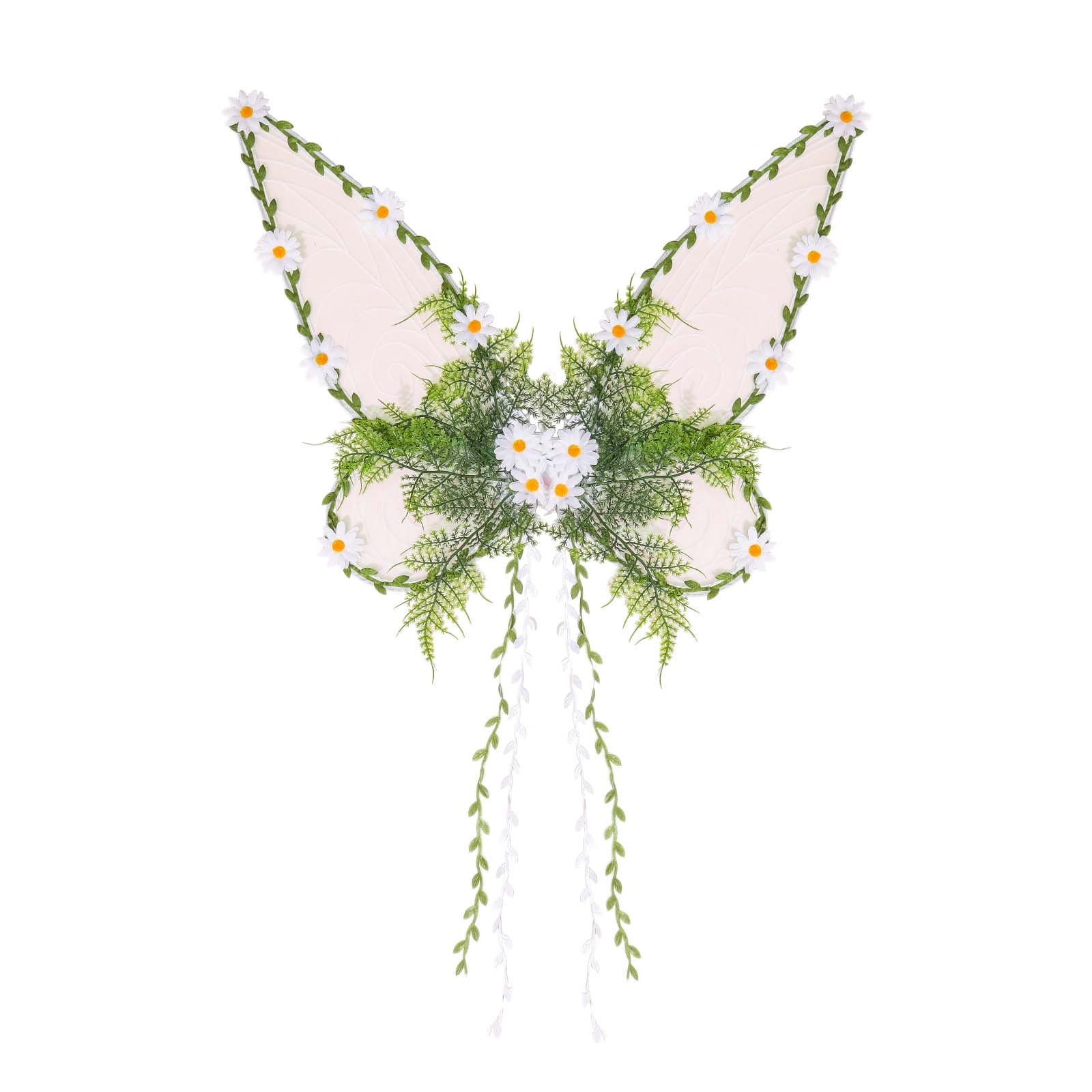 DAMAI Green Fairy Wings for Women,Mother Nature Woodland Elf Wings with ...