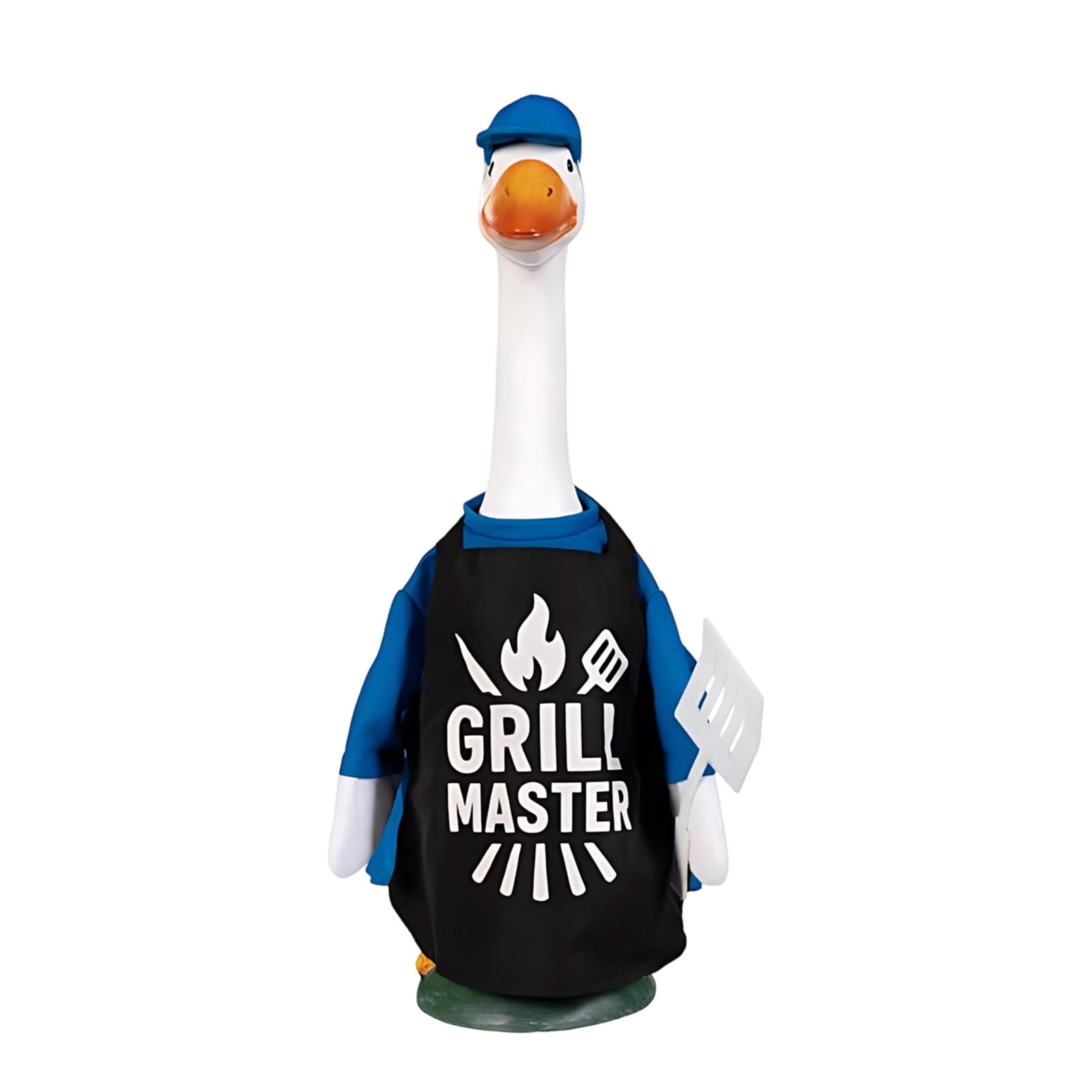 DAMAI Grill Chef Porch Goose Outfit, Goose Clothes Black Apron, Blue ...