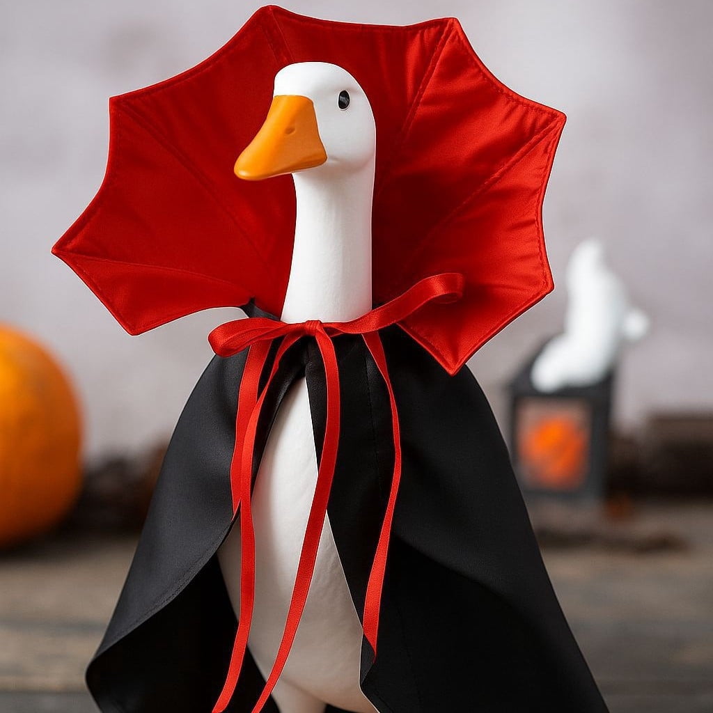 DAMAI Halloween Goose Outfit,Vampire Goose Outfits,Summer Porchs ...