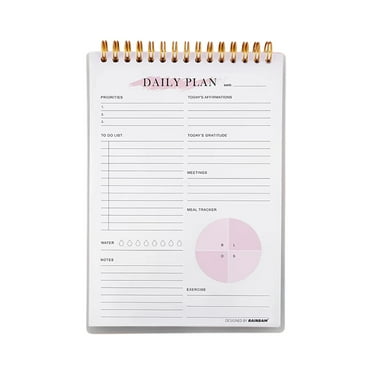Daily Planner To Do List Planner Tearable Note Pad Office Planner ...