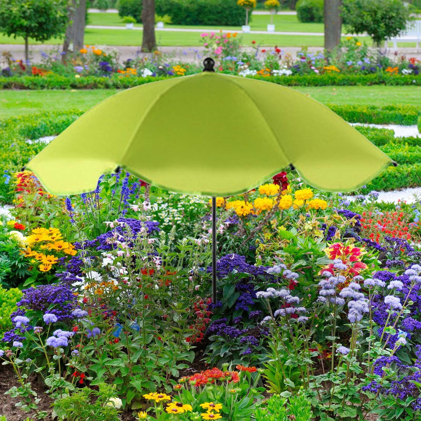 DAMAI Plant Umbrellas for Outdoor Plants,50.4" Higher 26" Wide ...
