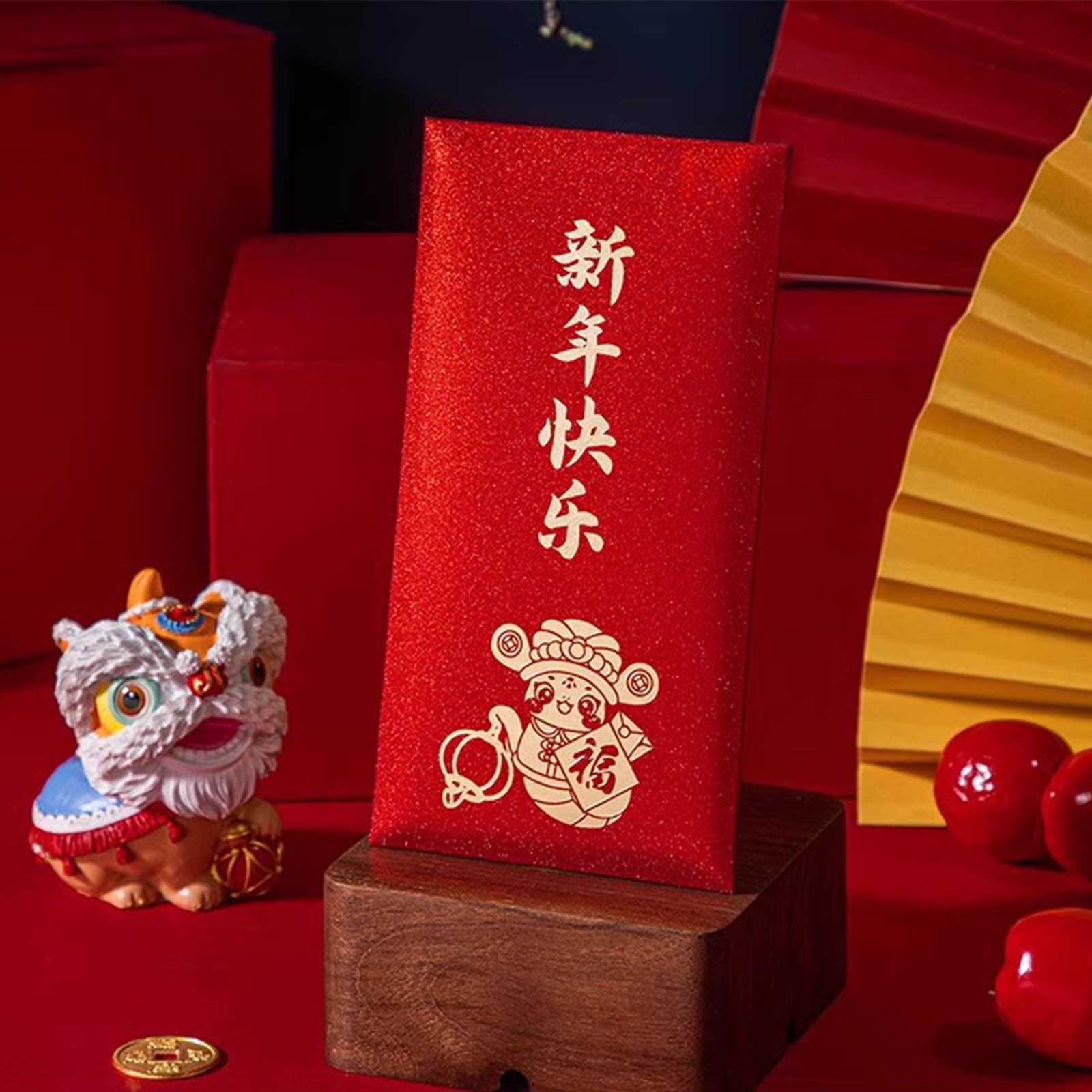 DAMAI Red Envelopes Chinese, Lunar New Year Envelopes 2025 Suit for ...