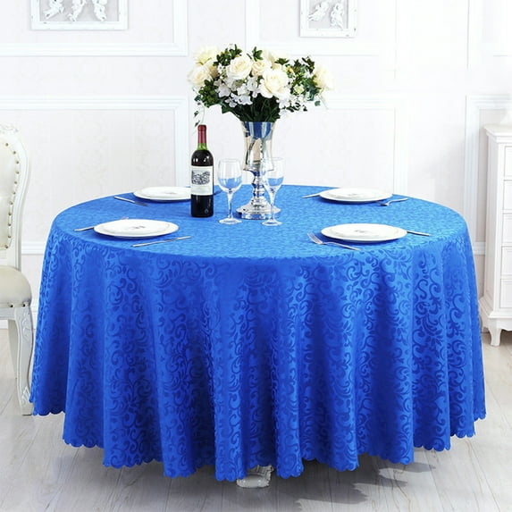 DAMAI Round Damask Jacquard Table Cloth for Wedding Event Party Hotel ...