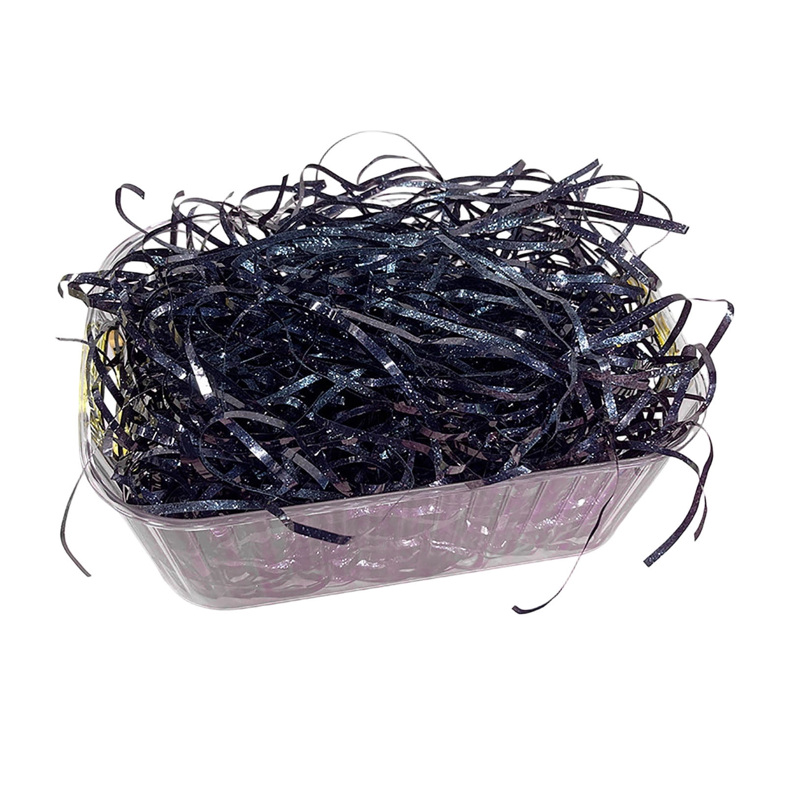 DAMAI Shimmering Golden Silk Rafi Grass, 100g Glittery Gift Wrapping ...