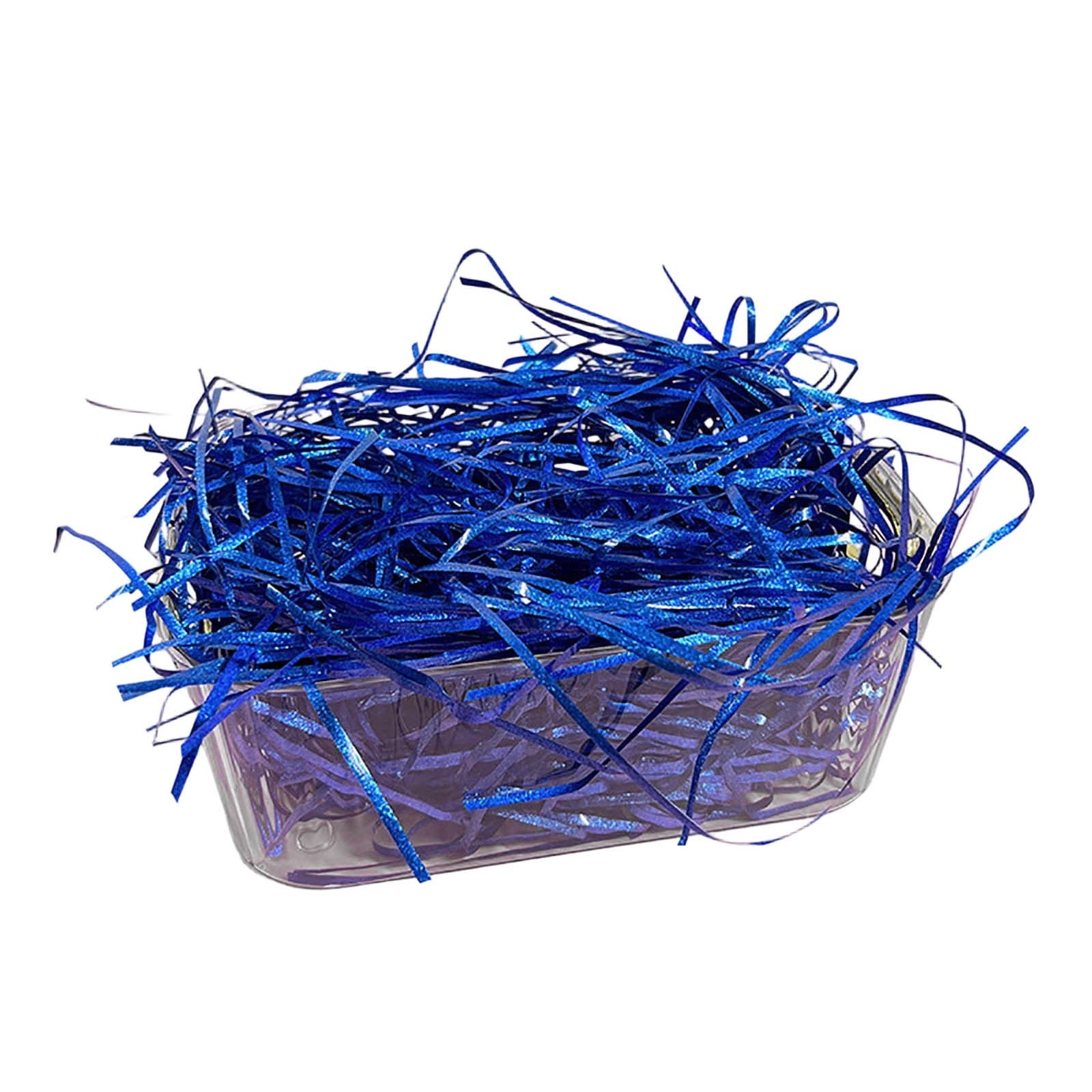 DAMAI Shimmering Golden Silk Rafi Grass, 100g Glittery Gift Wrapping ...