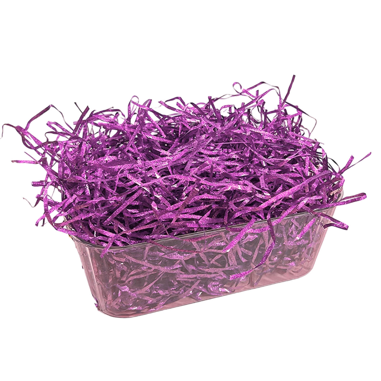DAMAI Shimmering Golden Silk Rafi Grass, 100g Glittery Gift Wrapping ...