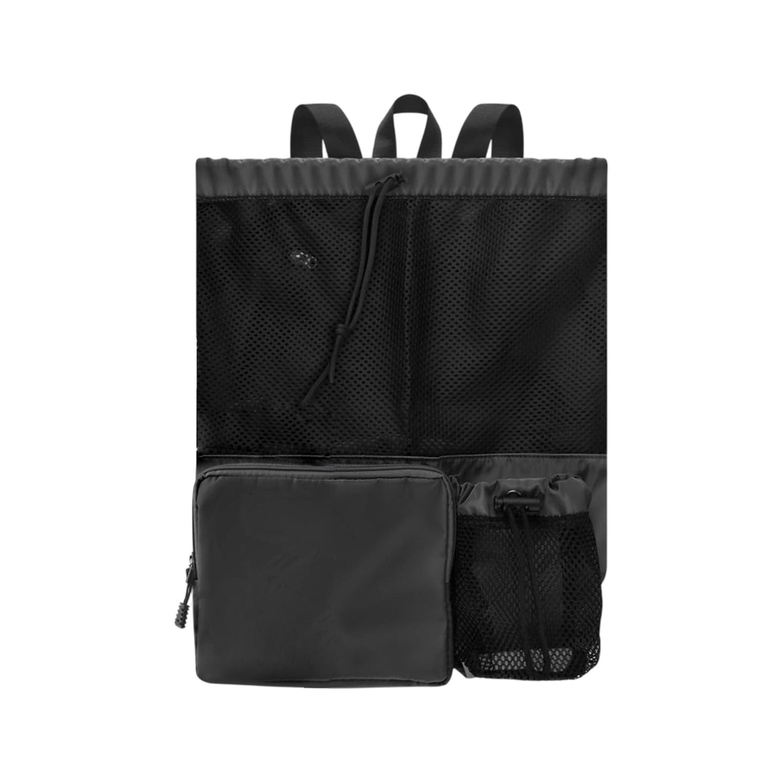 DAMAI Swim Bag Mesh Drawstring Backpack,Mesh Drawstring Backpackwith ...