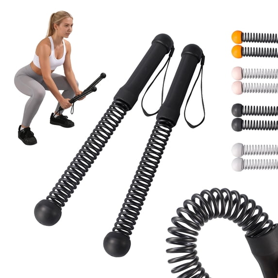 DAMAI Weighted Ropeless Battle Ropes, Battle Ropes for Home Gym HIIT ...