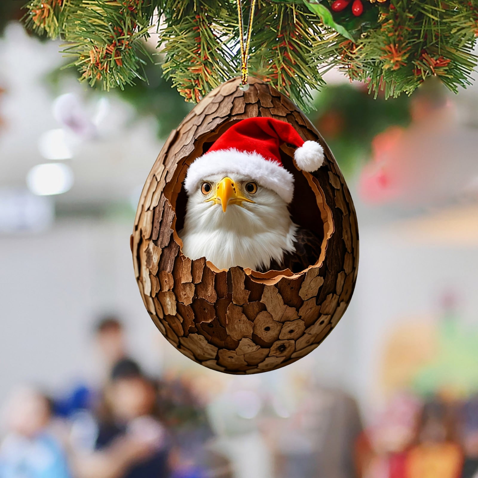 DAMAI Wildlife Ornaments for Christmas Tree 2026, Christmas Tree Animal ...