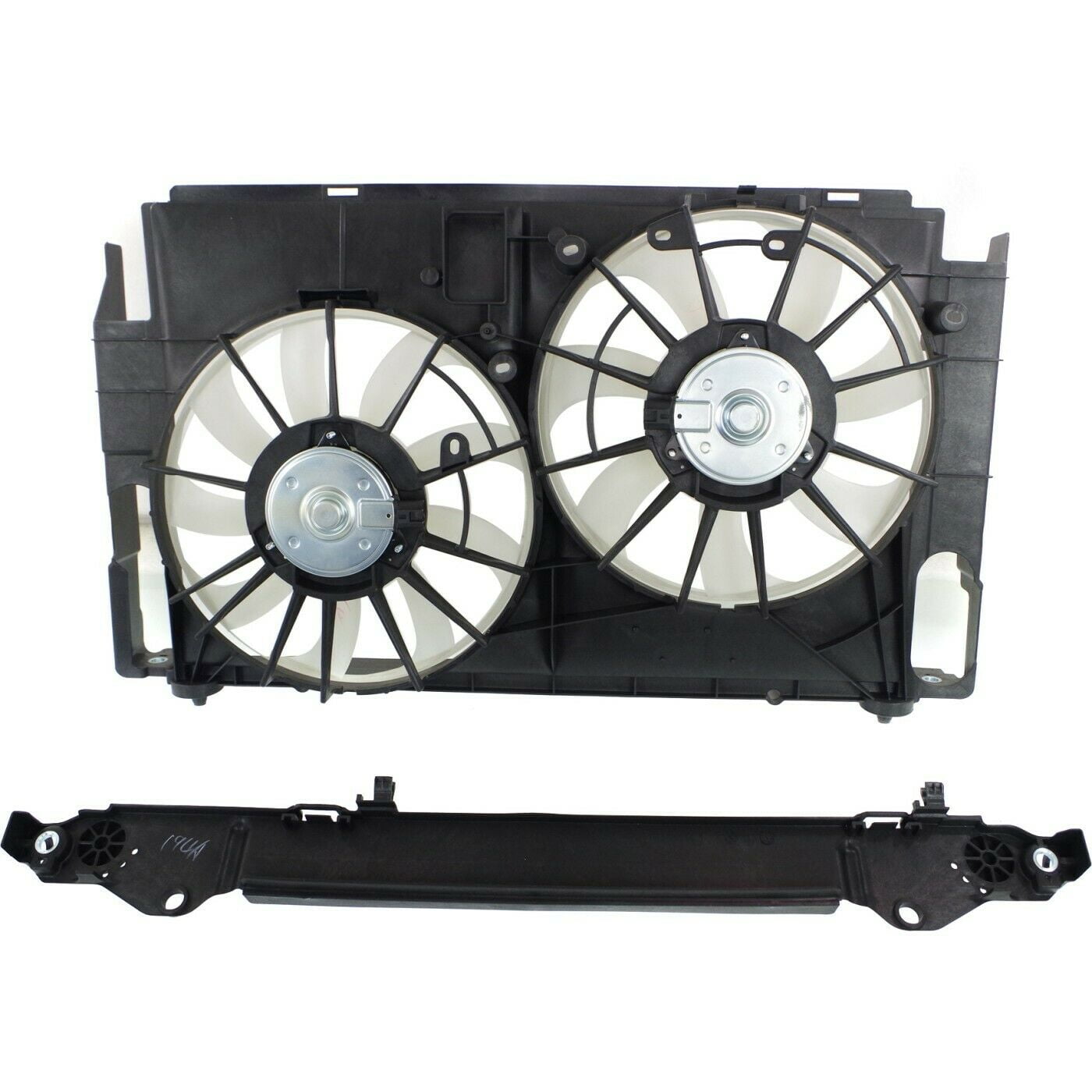 DAMAIJOY 1pc Dual Radiator Cooling Fan Assembly Set for Toyota for RAV4 ...