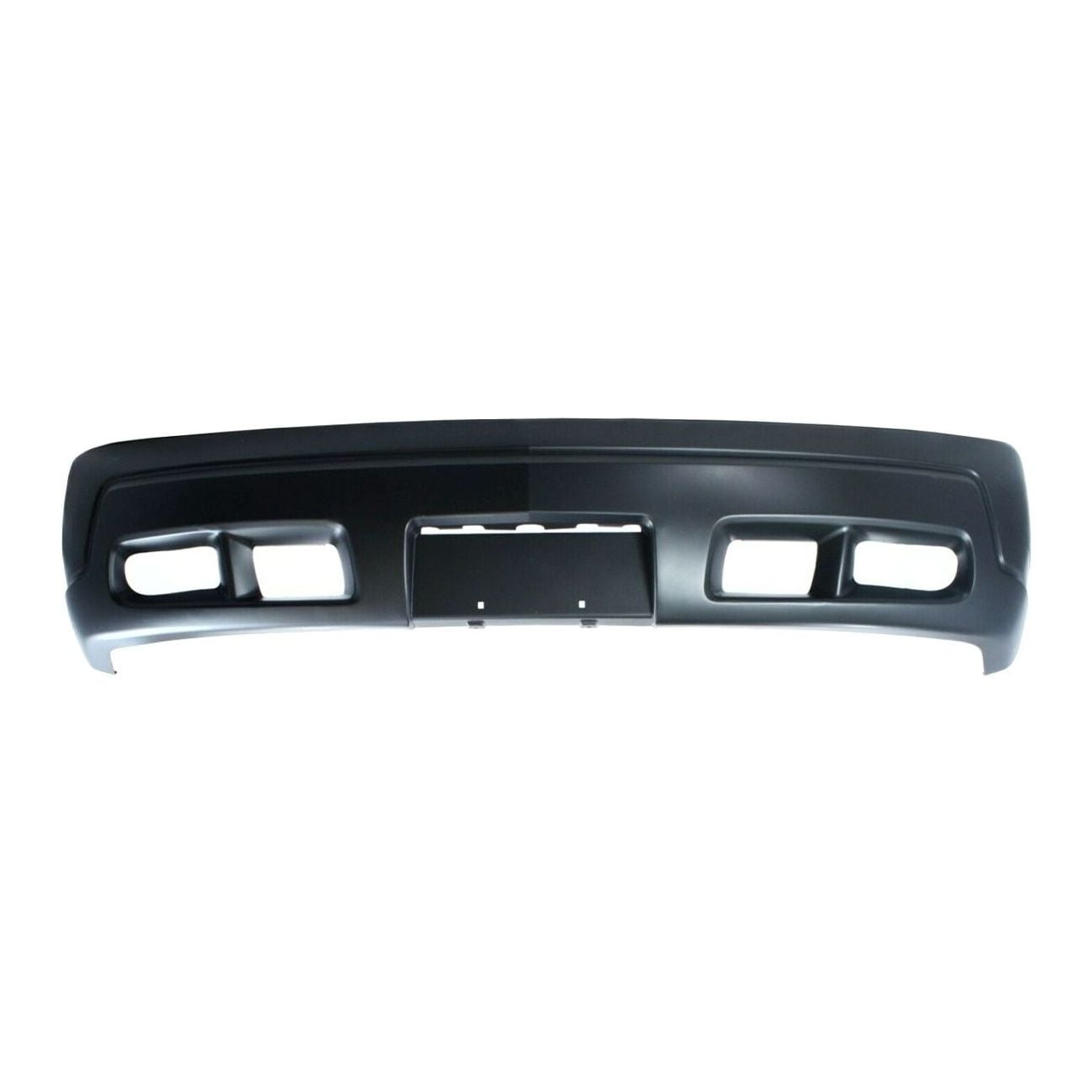 DAMAIJOY 1pc Front Primed Plastic Bumper Cover Fascia License Plate Cut ...