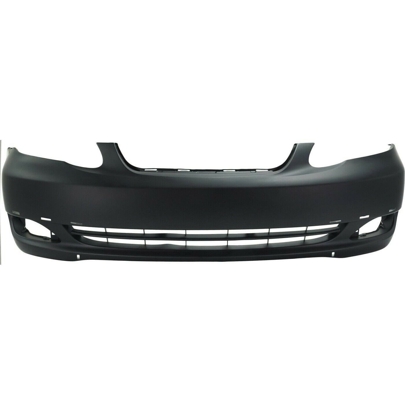 DAMAIJOY 1pc Front Primed Plastic Bumper Cover with Spoiler Hole for ...