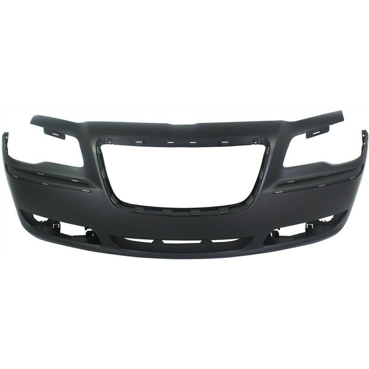 DAMAIJOY 1pc Front Primed Plastic Bumper Cover W/ /Fog Lamp Holes for ...