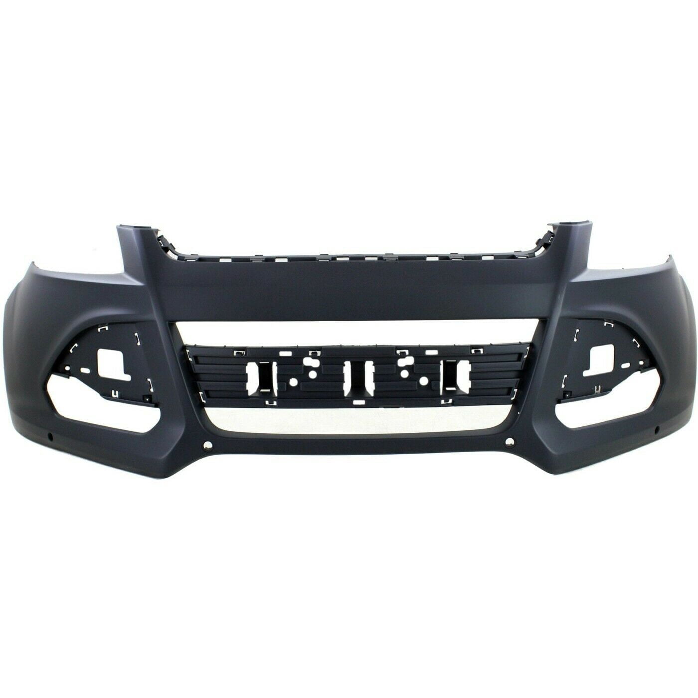 DAMAIJOY 1pc Front Upper Primed Plastic Bumper Cover W/ Fog Lamp Holes ...
