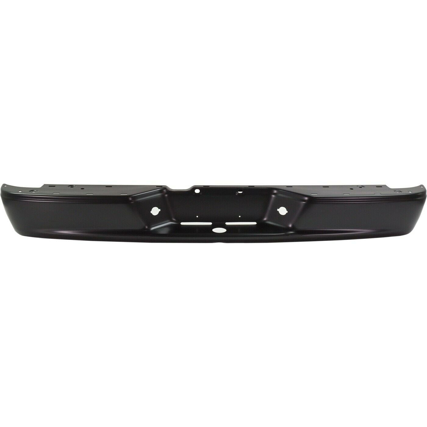 DAMAIJOY 1pc Rear Black Steel Bumper Cover Face Bar Step Bumper for ...
