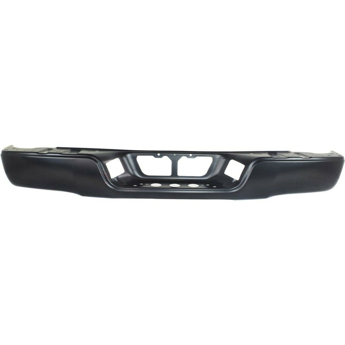 DAMAIJOY 1pc Rear Powdercoated Black Steel Bumper Cover Step Face Bar ...