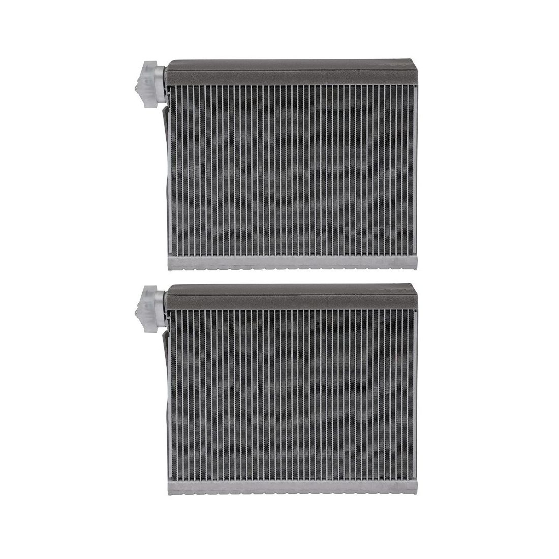 DAMAIJOY 2 Pieces - A/C Air Conditioning Evaporator Front Side Aluminum ...