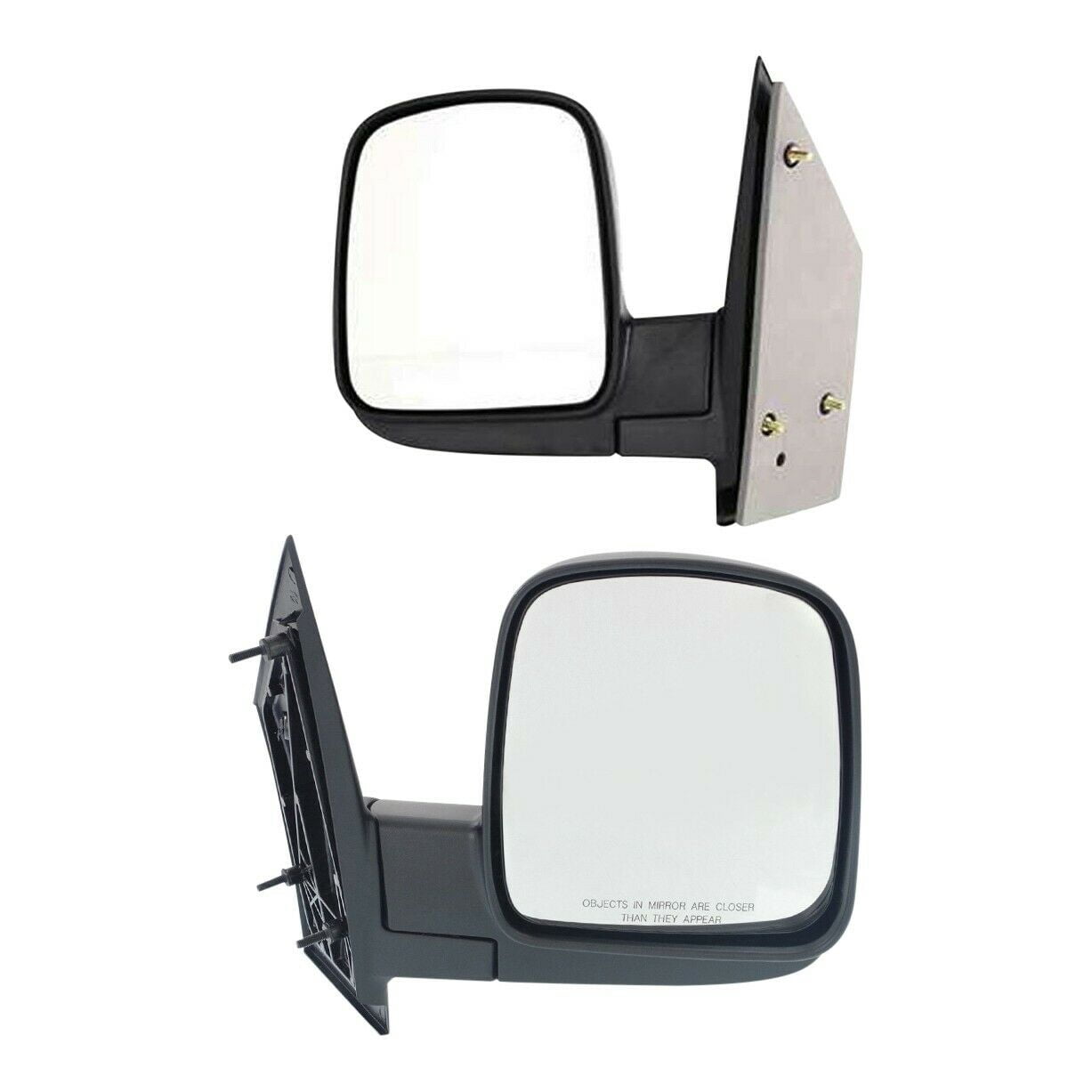 DAMAIJOY 2pcs Left & Right Side Textured Manual Exterior Door Rear View ...