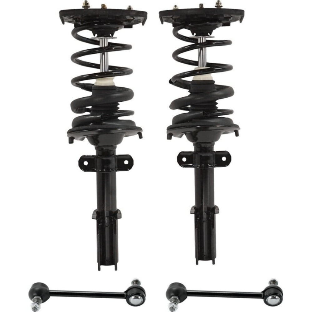 DAMAIJOY 2pcs Loaded Struts 2pcs Sway Bar Linkages Suspension Kit Rear ...