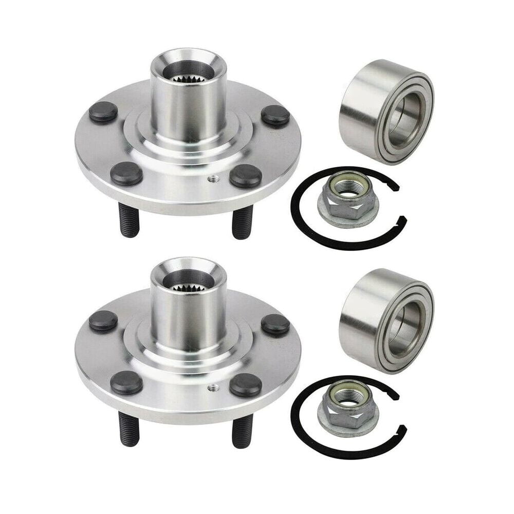 DAMAIJOY 2pcs Wheel Hub and Bearing Assembly Set Front Left Right ...