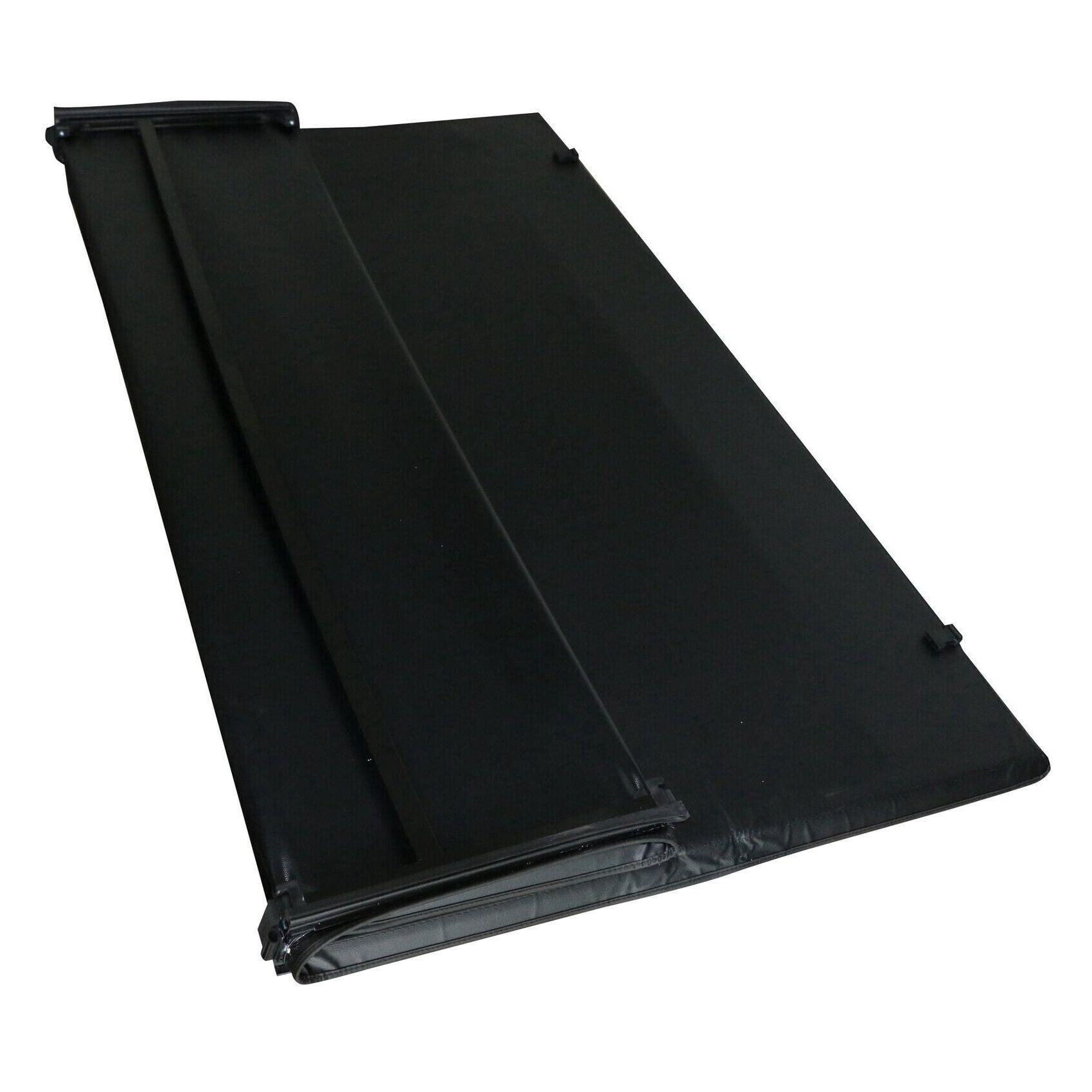 DAMAIJOY 4Fold 5' Soft Tonneau Cover Truck 5.5Ft Bed Rear Upper for ...