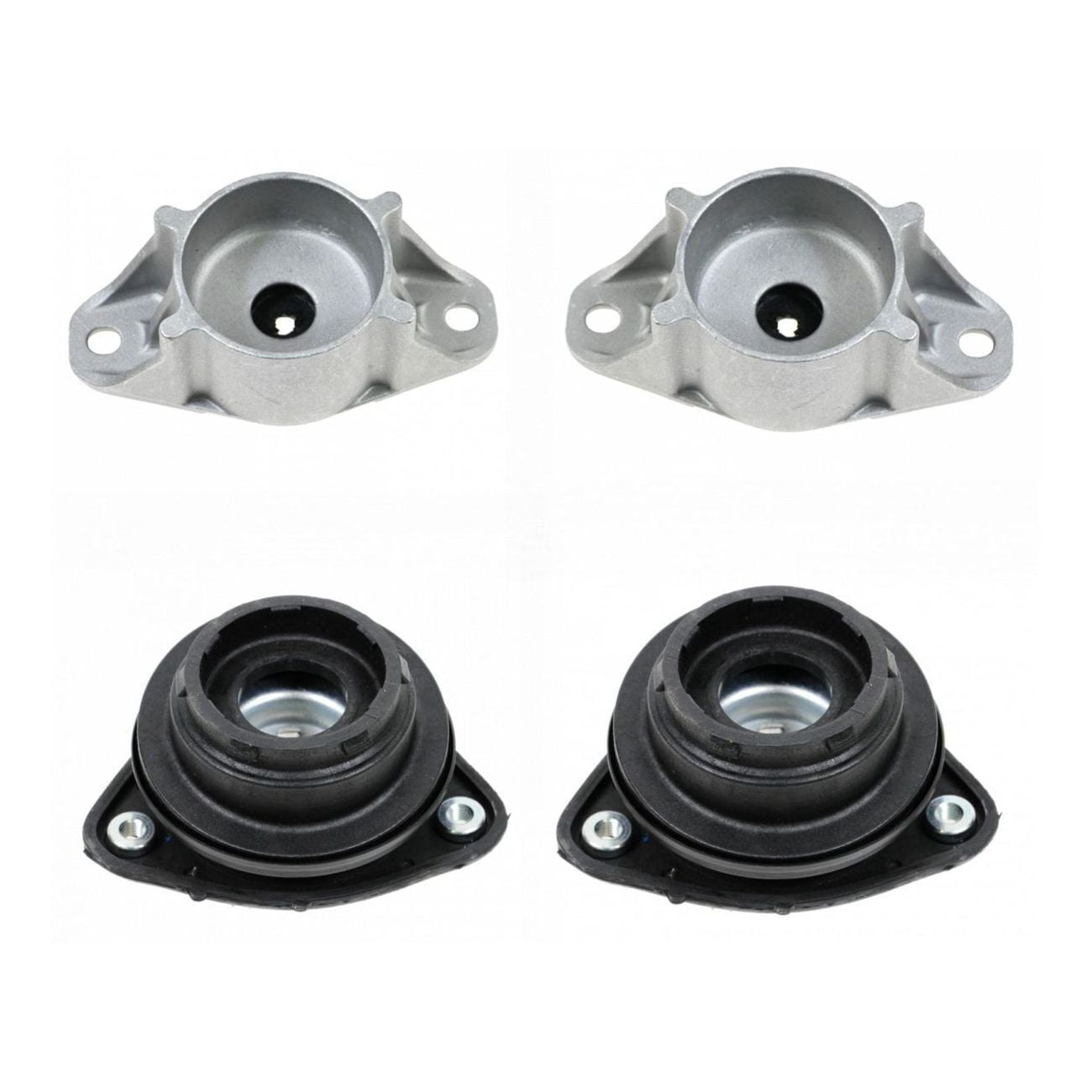 DAMAIJOY 4pc Front & Rear Upper Strut Shock Mount Kit for Mazda 3 2004 ...