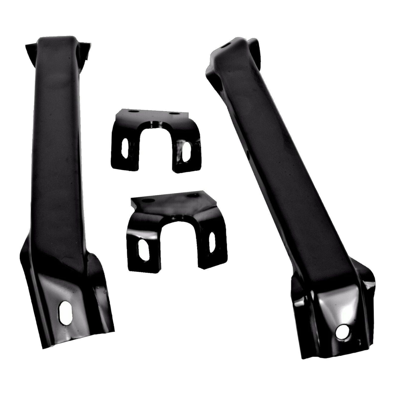 DAMAIJOY 4pcs Bumper Retainer Bracket Set Front Side Steel with ...