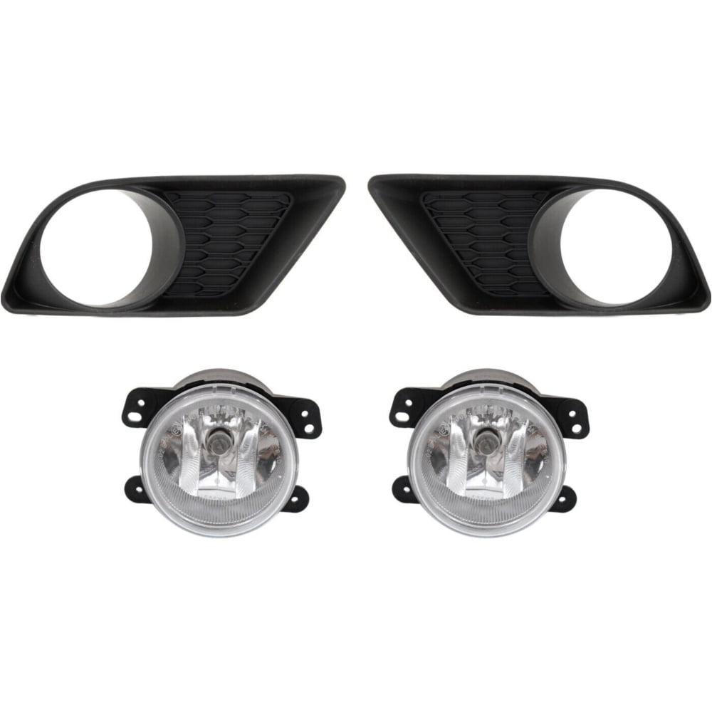 DAMAIJOY 4pcs Fog Light Front Left Right Driver Passenger Side Fog ...