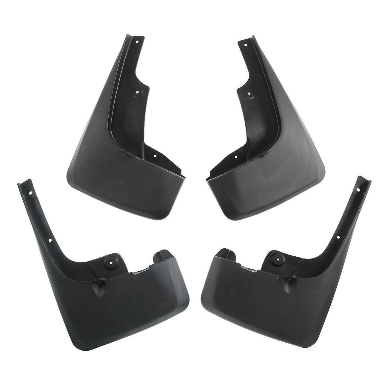 DAMAIJOY 4pcs Splash Guards Flaps Mudguards Front Rear Side Black for ...