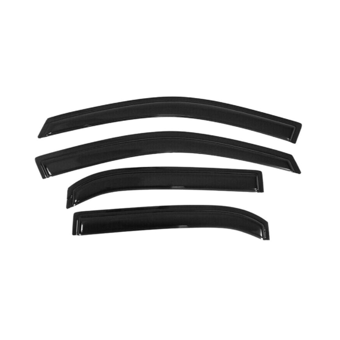 DAMAIJOY 4pcs Sun Rain Vent Deflector Guard Window Visor Tape on ...