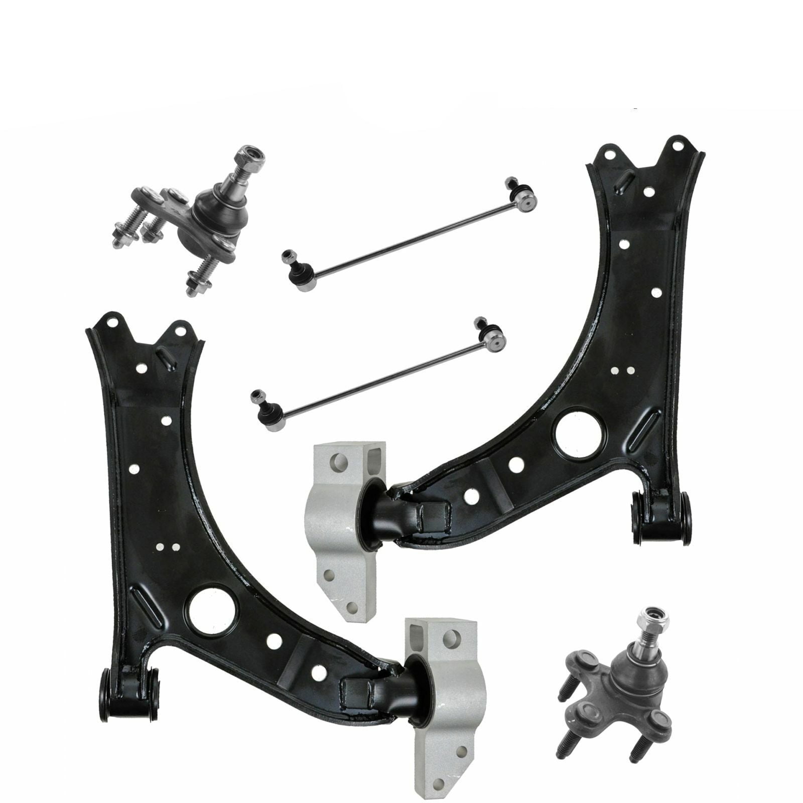 DAMAIJOY 6pcs Ball Joint Control Arm Suspension Kit Front Lower Side ...
