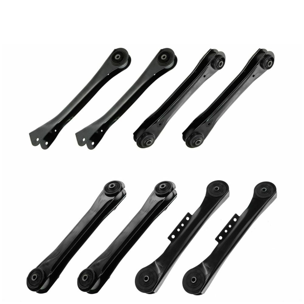 DAMAIJOY 8pcs Control Arms Kit Upper Lower Front Rear Side for Jeep for ...