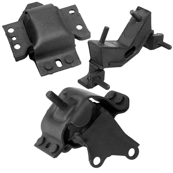 DAMAIJOY Engine Motor Mount & Automatic Transmission Mounts 3pcs for ...