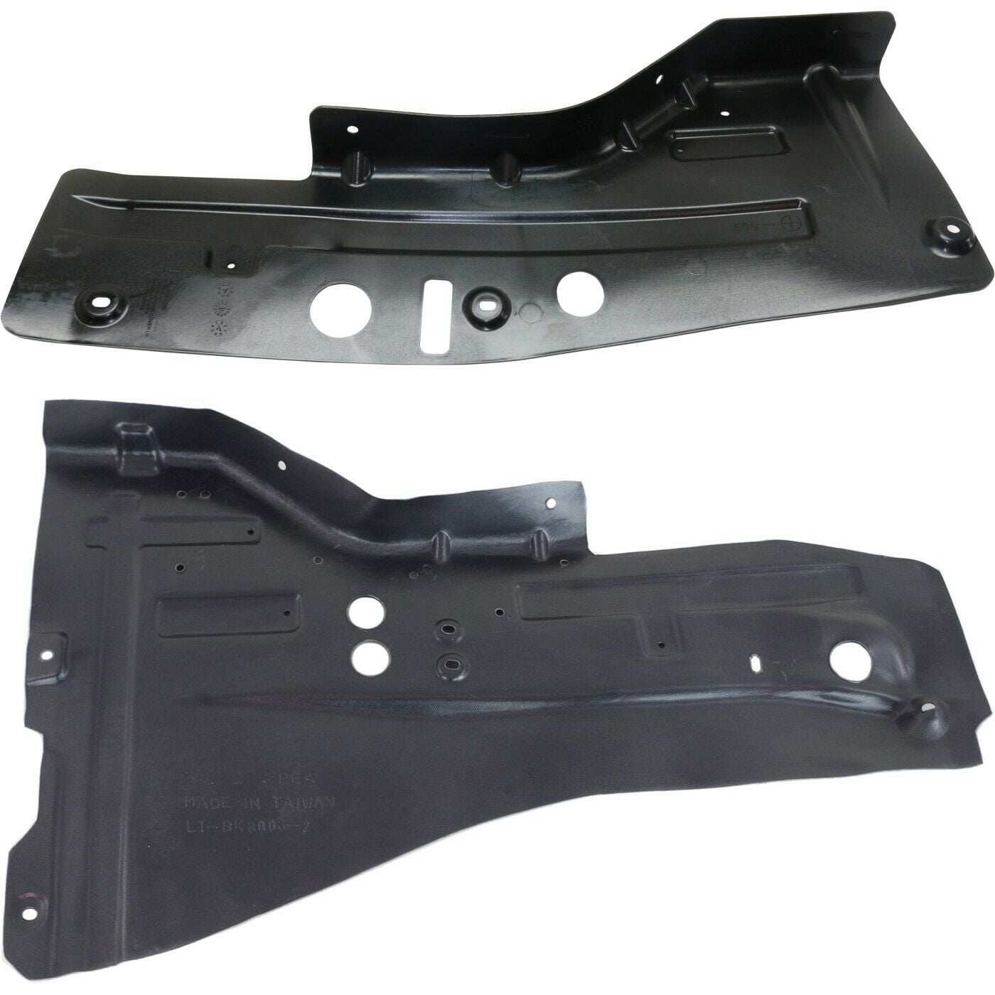 DAMAIJOY Engine Splash Shields Set of 2 Driver & Passenger Side for ...