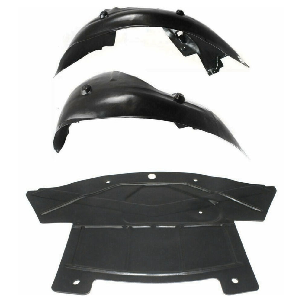 DAMAIJOY Front Engine Splash Shield + Quarter Panel for Chrysler 300 ...