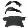 DAMAIJOY Front Engine Splash Shield + Quarter Panel for Chrysler 300 ...