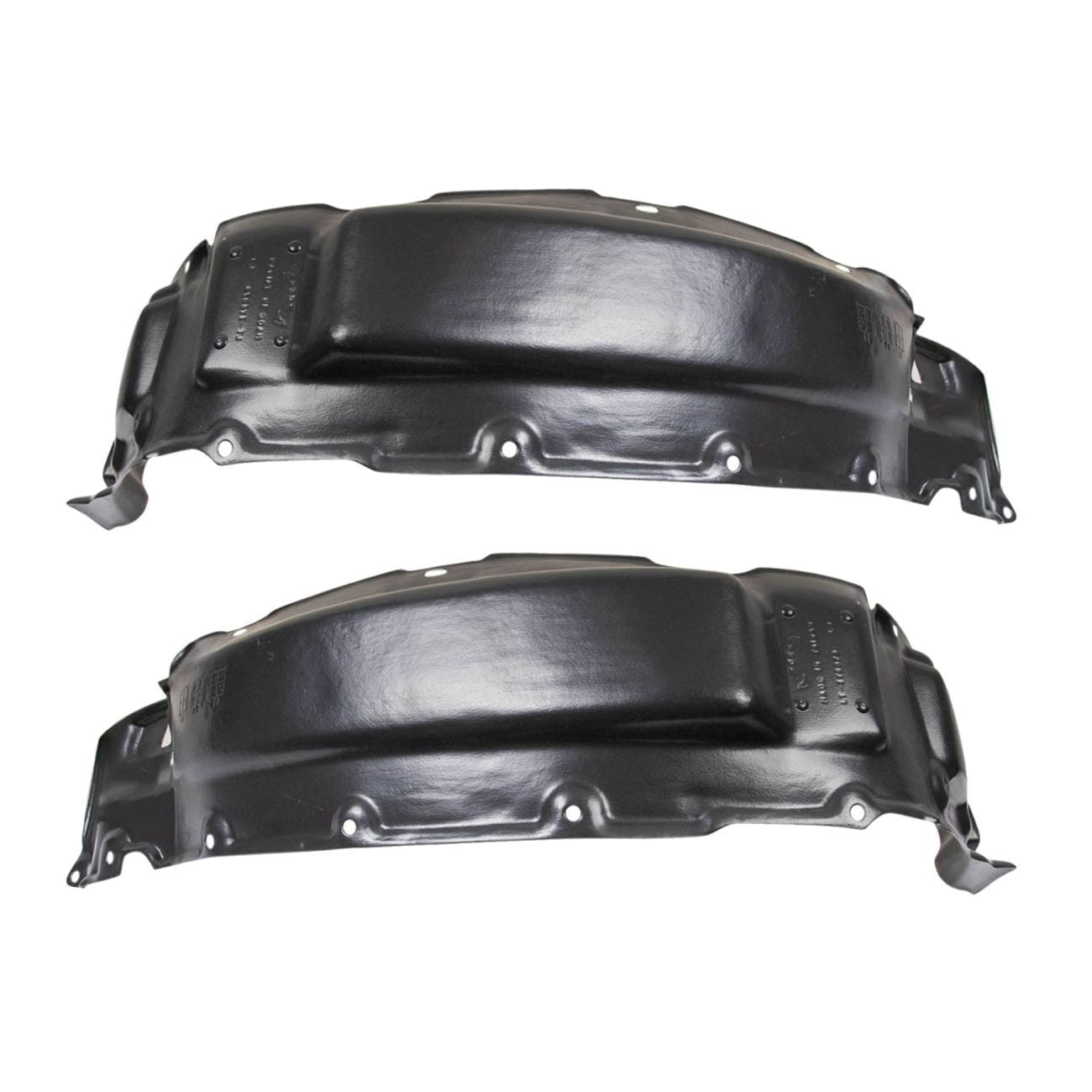 DAMAIJOY Front Inner Wheel Liner Set 2 Piece for Toyota for Land ...