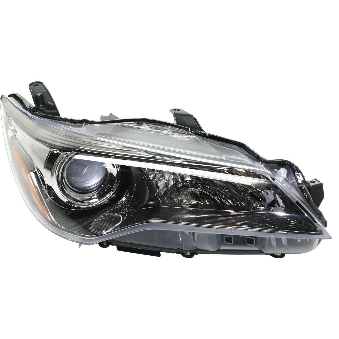 DAMAIJOY Headlight Right Passenger Side Clear Lens Driving Head Light ...