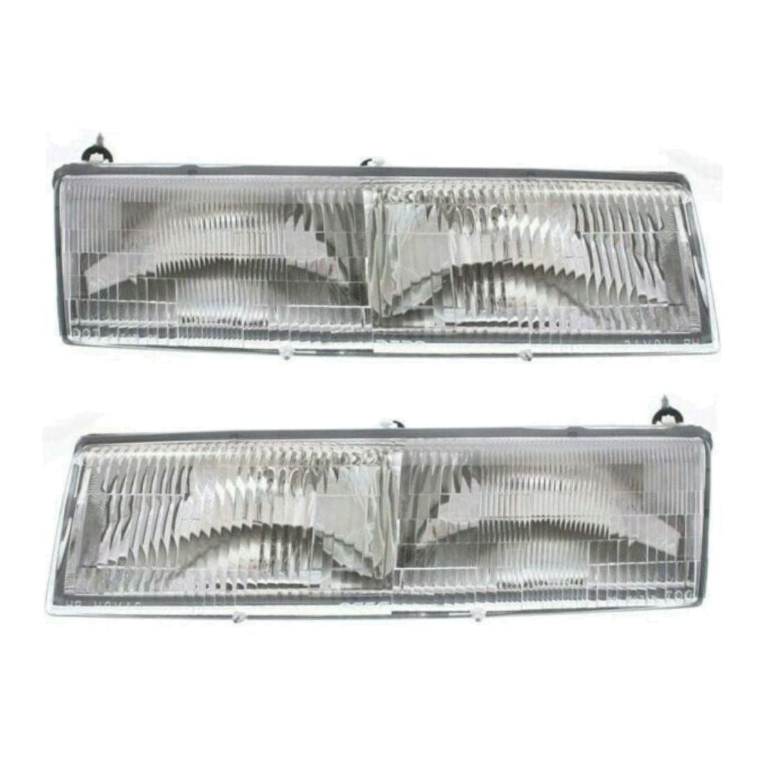 DAMAIJOY Headlight Set for Mercury for Cougar 1989-1990 for Grand ...