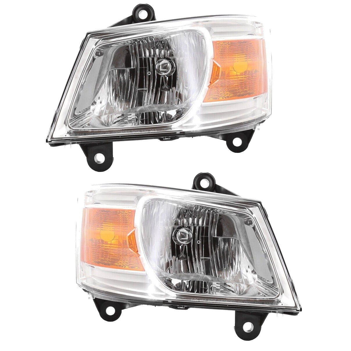 DAMAIJOY Left/Driver Side Headlight Lamp Heavy Duty ABS Plastic Housing ...