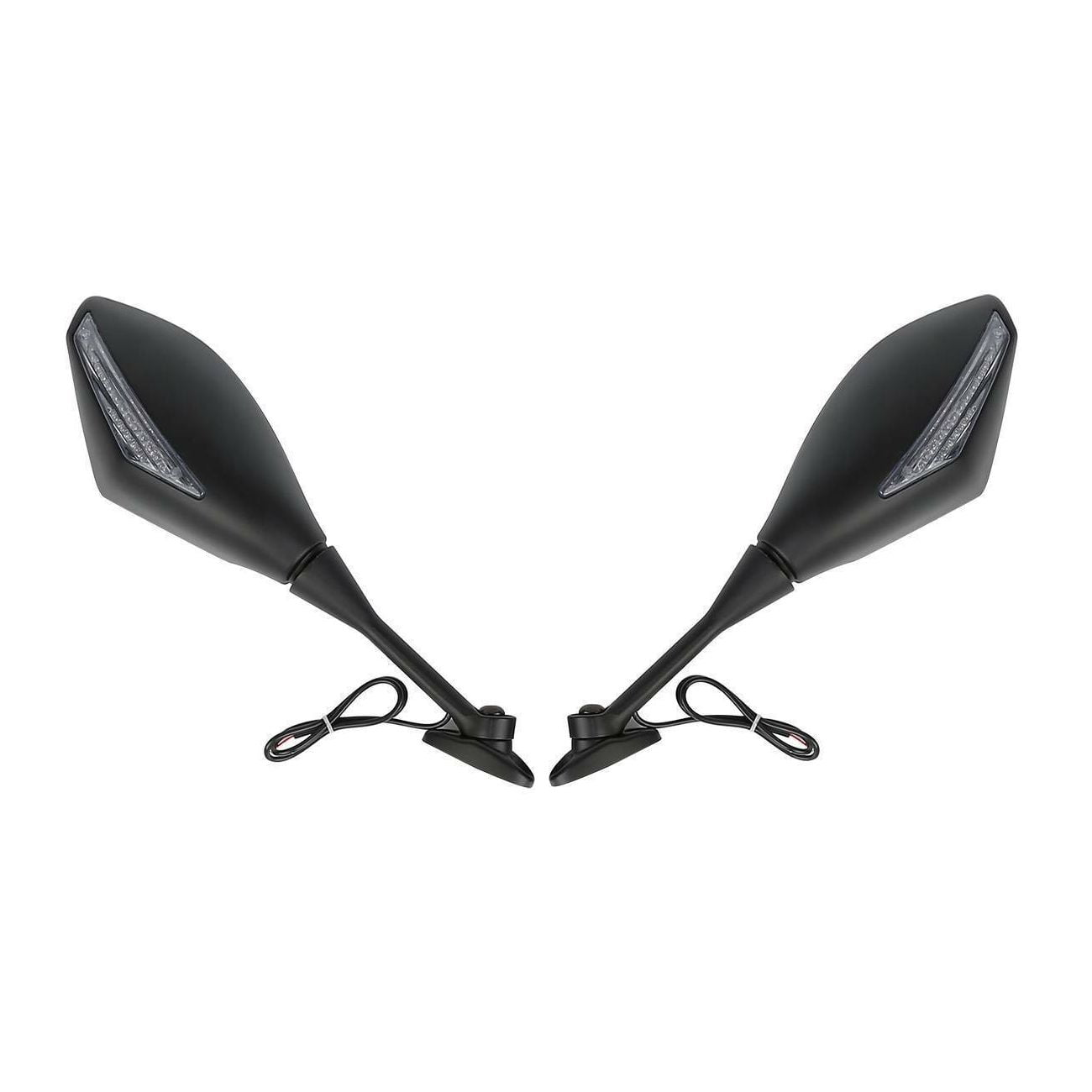 DAMAIJOY Left Right Side Black Exterior Door Rear View Mirror with Trun ...