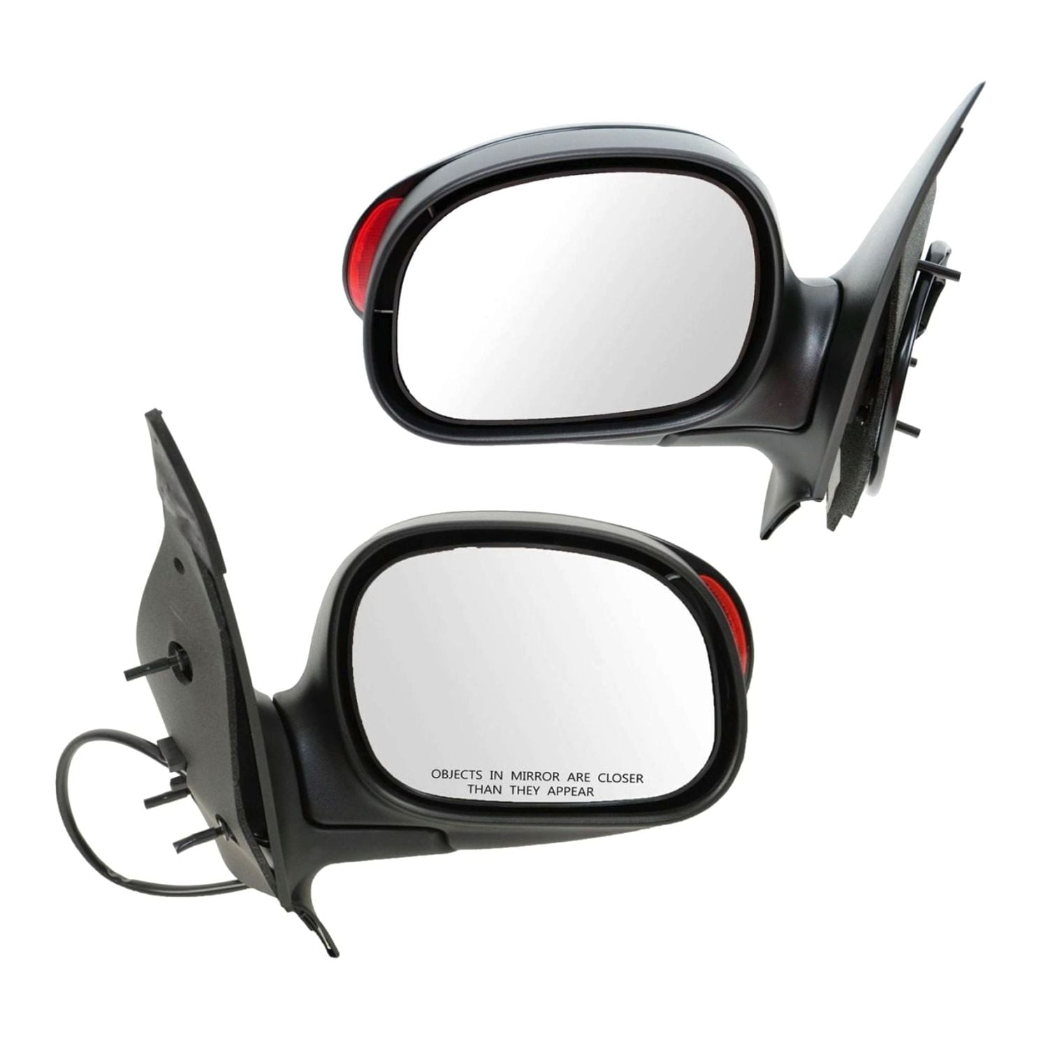 DAMAIJOY Mirror Power Exterior Signal Paint to Match Set for Ford for ...