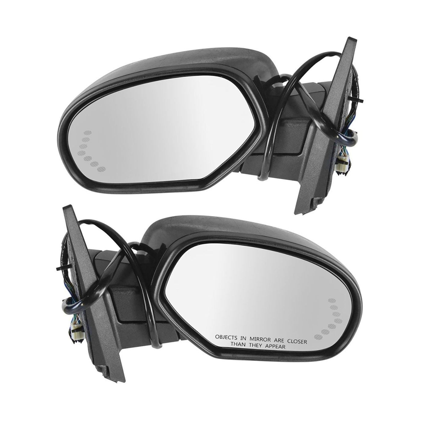 DAMAIJOY Mirror Power Folding Heated Signal Memory Paint to Match Set ...