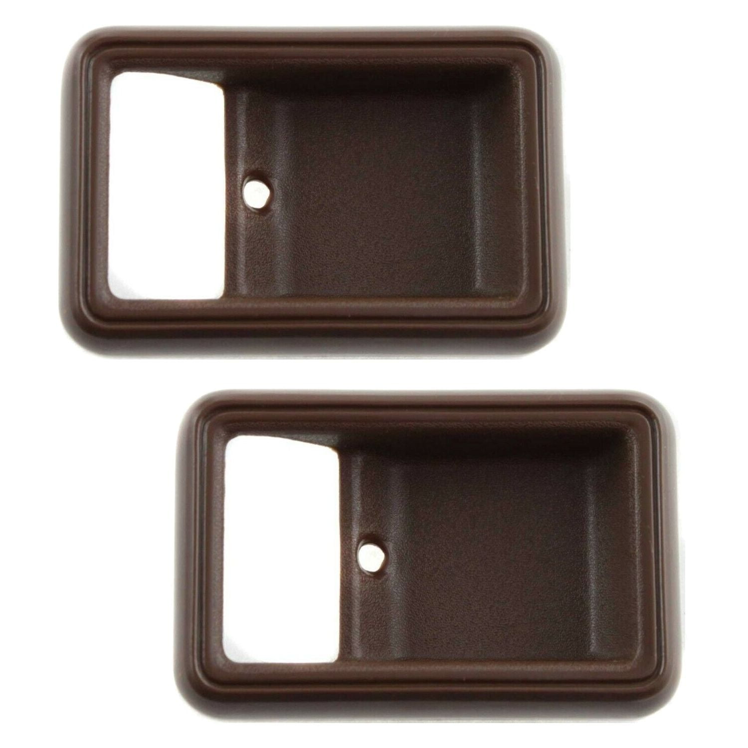 DAMAIJOY Pack Door Handle Trims Set of 2 Left or Right Side Front Brown for Datsun 720 Base ...