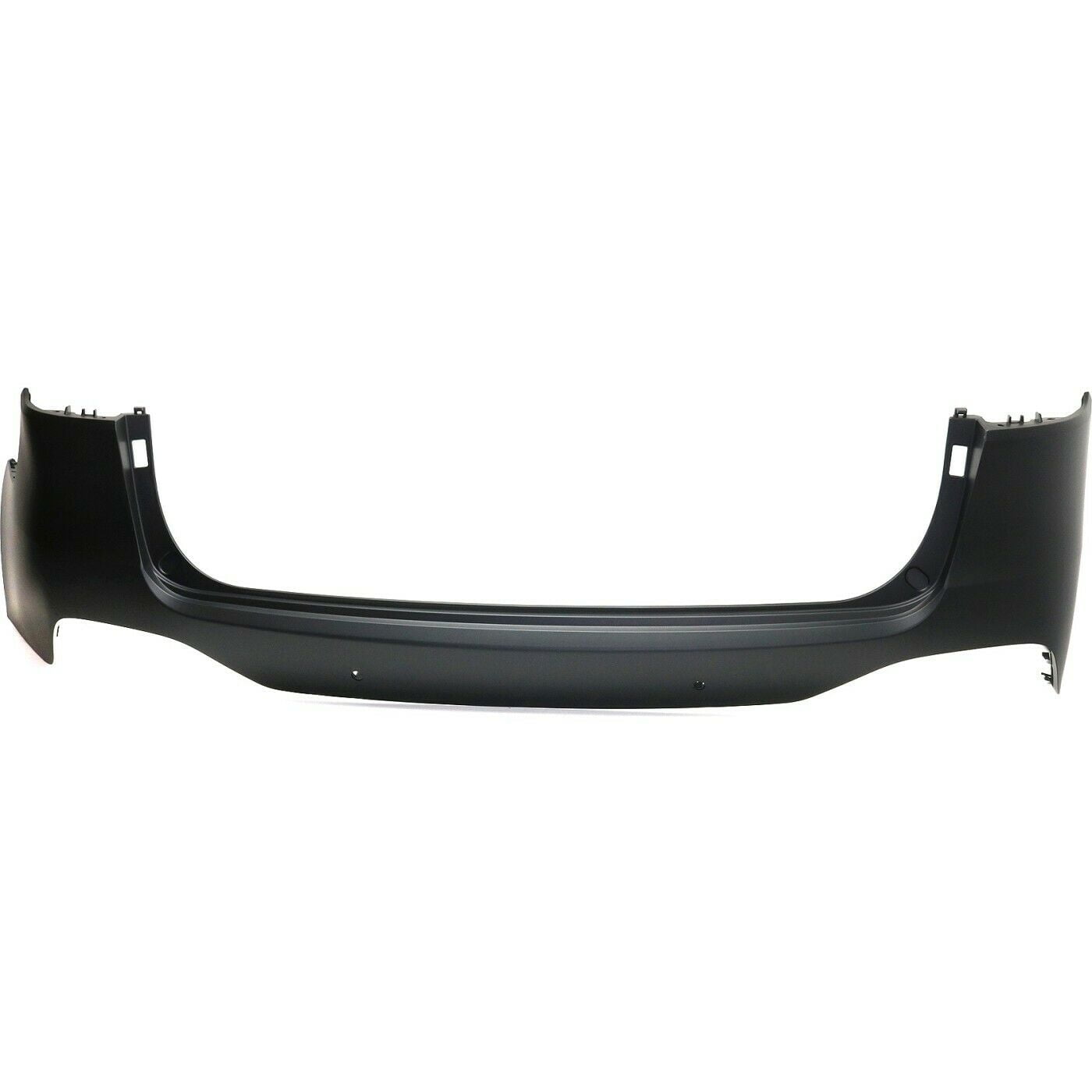 DAMAIJOY Rear Upper Primed Plastic Bumper Cover Facial with Parking Aid ...
