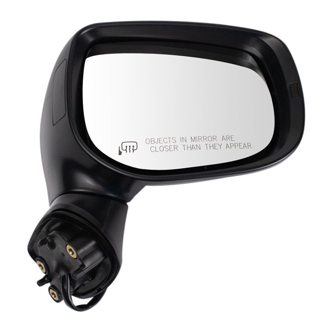 DAMAIJOY Right Mirror 3-Mounting Hole Quantity Black Paint to Match ...