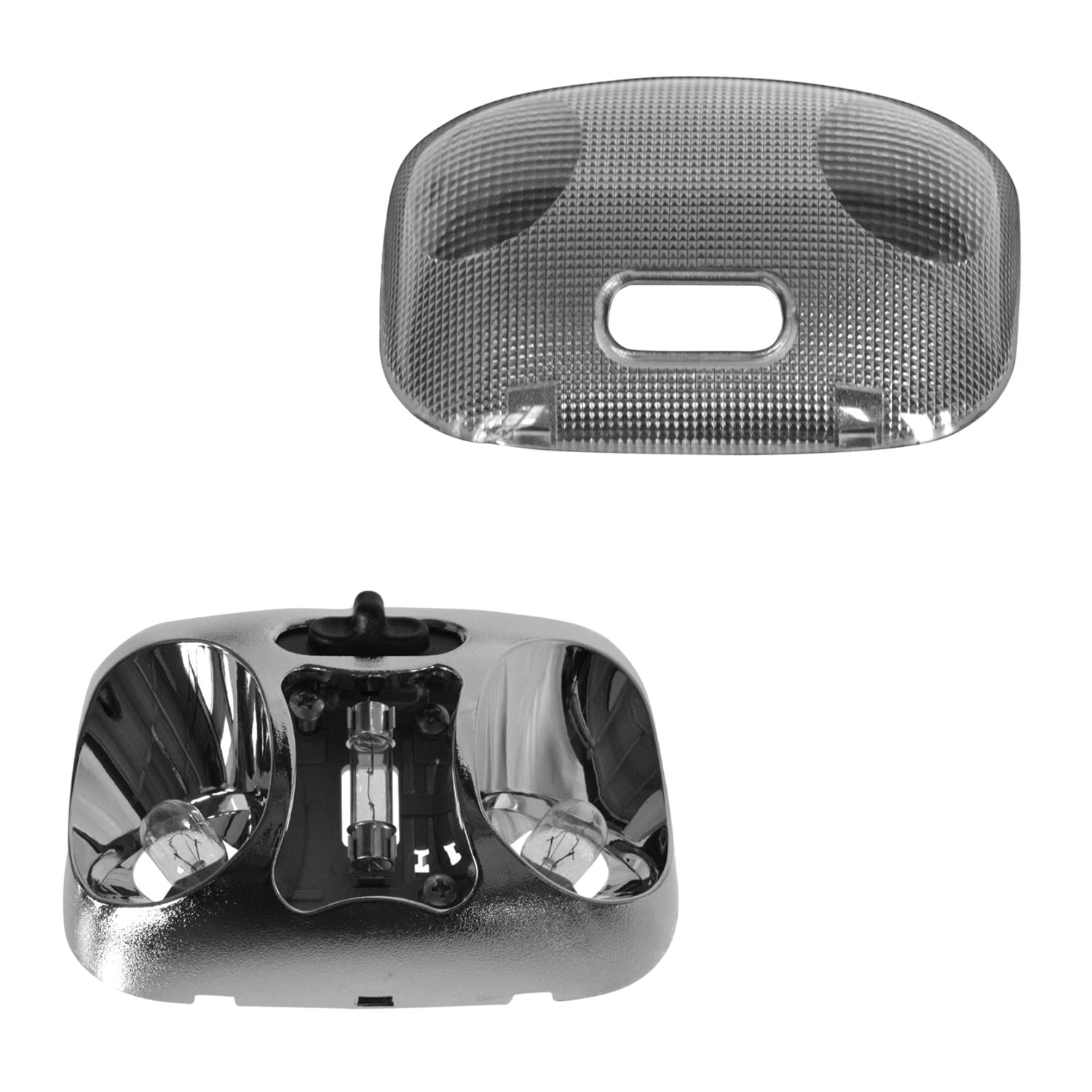 DAMAIJOY Roof Dome Map Light Lamp Lens Cover Triple Beam Rear for Ford for Ranger XL/XLT 1998 ...