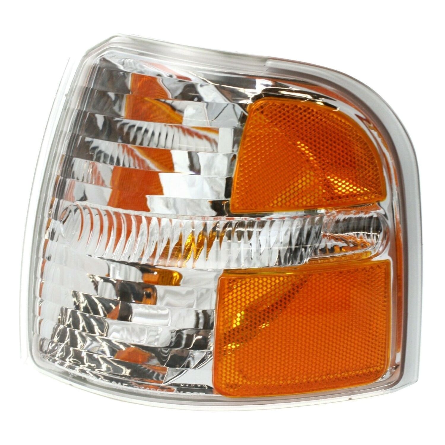 DAMAIJOY Signal Light Driver Side Plastic Lens Clear & Amber Lens ...